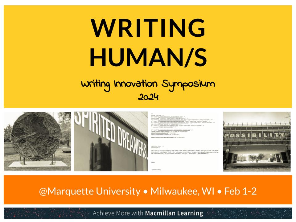 CFP: Writing Human/s, the 6th Annual Writing Innovation Symposium – WPA ...