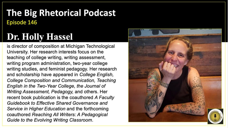 New: The Big Rhetorical Podcast, Episode 146: Dr. Holly Hassel – WPA ...